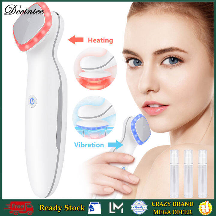 EMS Micro-Current LED Photon Therapy Skin Tightening Sensing Vibration ...