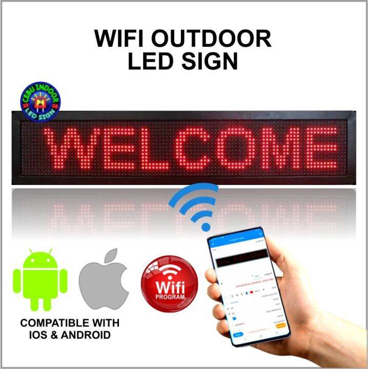 Led Signage programmable Led Sign Running LED Programmable Sign | Lazada PH
