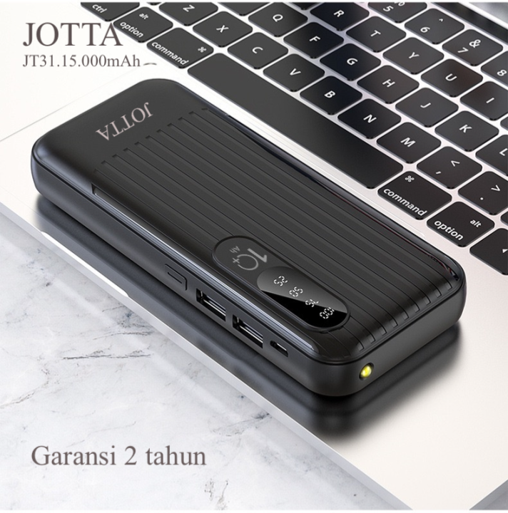 NEW Powerbank JOTTA model kecil Jt31 kapasitas 15.000 mah super model ...