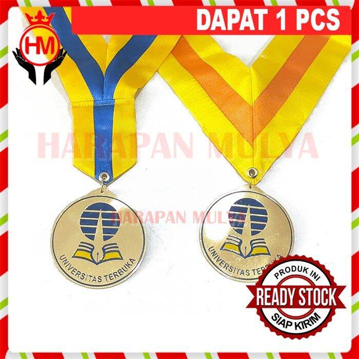 Medali Wisuda Universitas Terbuka Medali UT Medali Kelulusan - Harapan Mulya / 1pcs | Lazada ...