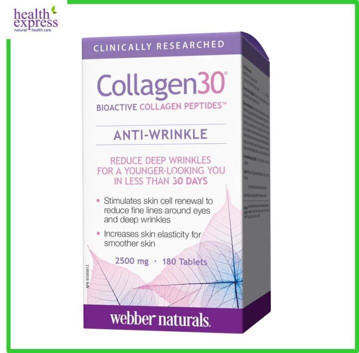 Webber Naturals - Collagen 30® Bioactive Collagen Peptides™ Anti-Winkle ...