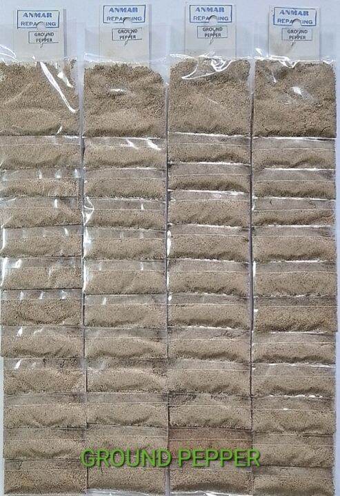 Paminta Pino -Ground Pepper 1x12 1Layer Net.75grams Fresh Packed by ...