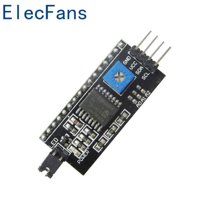 IIC / I2C / Interface LCD1602 Adapter Plate 2.5V 6V 2004 Elecfans | Lazada.co.th