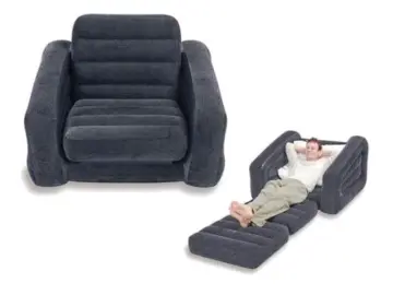 Intex One Person Inflatable Pull Out Chair Bed Sofa 68565 | Baci Living ...