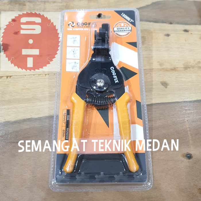 TANG KUPAS PENGUPAS KABEL OTOMATIS WIRE STRIPPER INDUSTRIAL 7 COOFIX ...
