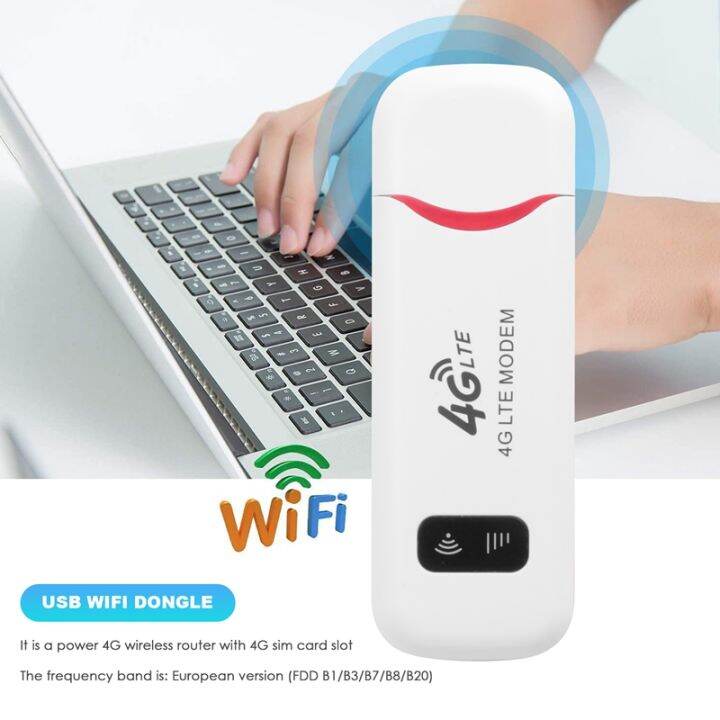 Wireless Router 4G Portable WiFi USB Modem 150Mbps USB Dongle with SIM ...