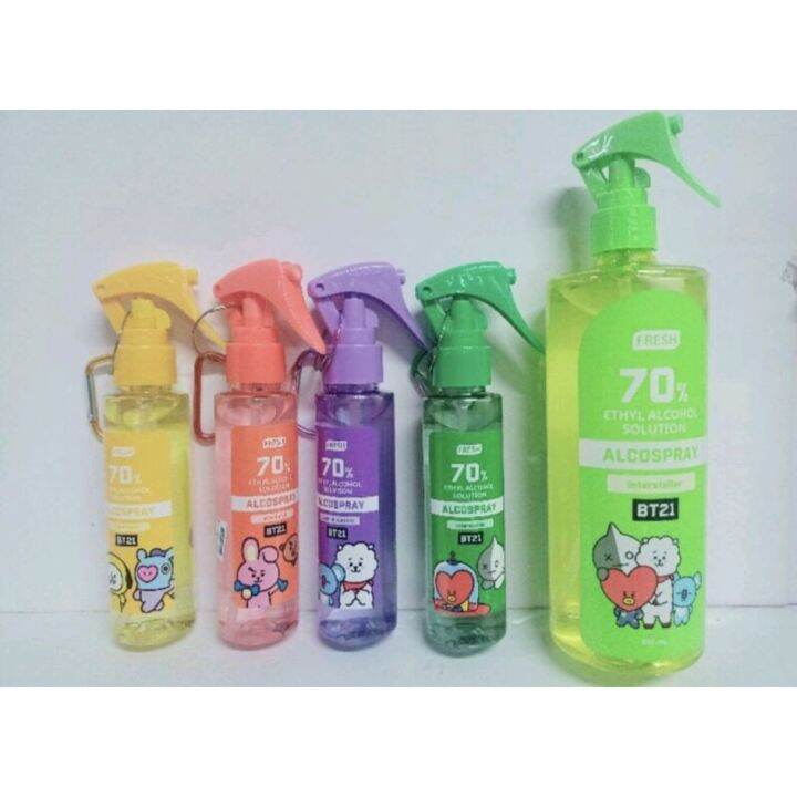 FRESH BT21 Limited Edition 70 Ethyl Alcohol ALCOSPRAY | Lazada PH