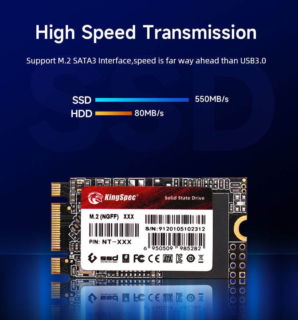 SSD M.2 2242ฮาร์ดดิสก์ SSD (NGFF) SSD 1TB 512GB 256GB 128GB ฮาร์ดดิสก์ ...