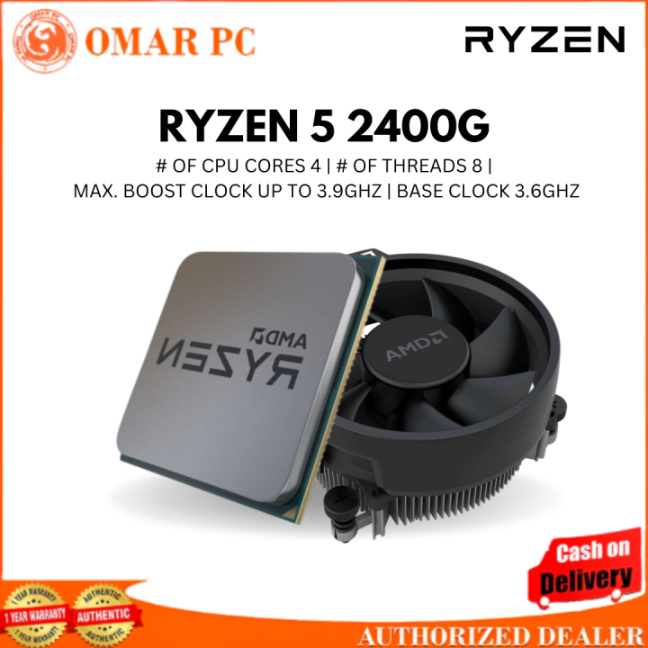 RYZEN 5 2400GE TRAYTYPE AMD Ryzen™ Processors | Lazada PH