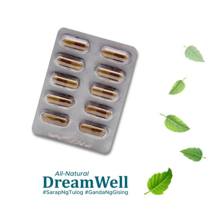 DreamWell 500mg 60 Capsules Spine Date Seed Extract All Natural Sleep ...