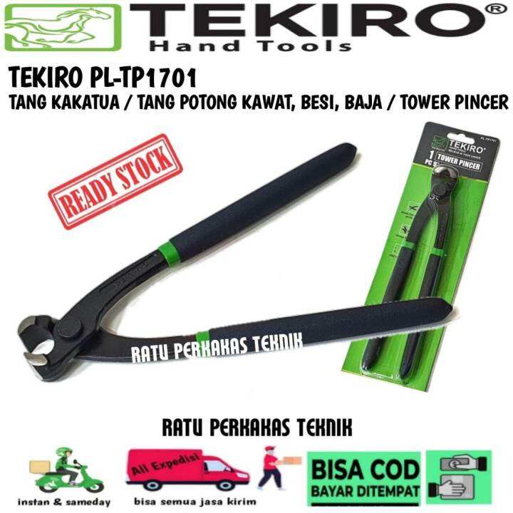 TANG KAKATUA 9 INCH TEKIRO PL-TP1701 / TANG GEGEP 9" / TANG CATUT ...