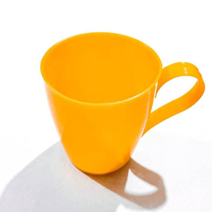 8-oz Reusable Neon Plastic Mug Cup Baso Drinkware Cups & Mugs | Lazada PH