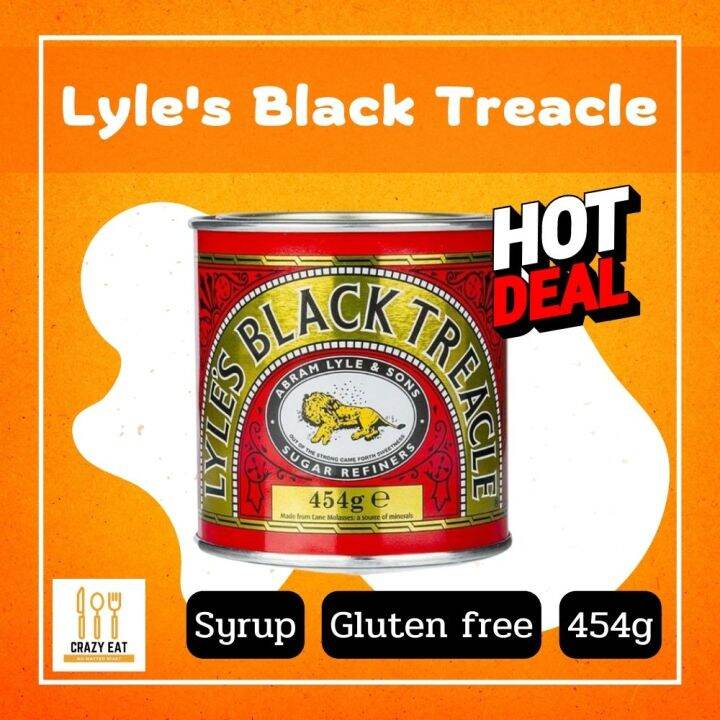 Ready to Ship Lyle's Black Treacle 454g ไลล์ แบล็ค เทรเคิล 454 กรัม ...