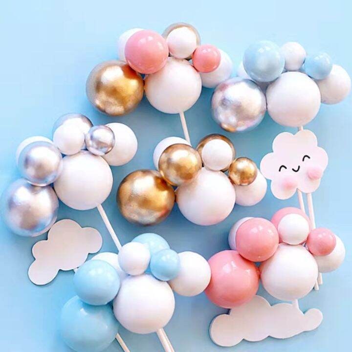 Topper Balon Bentuk Awan - Topper Kue Ulangtahun - Acc Cake TOP003 ...
