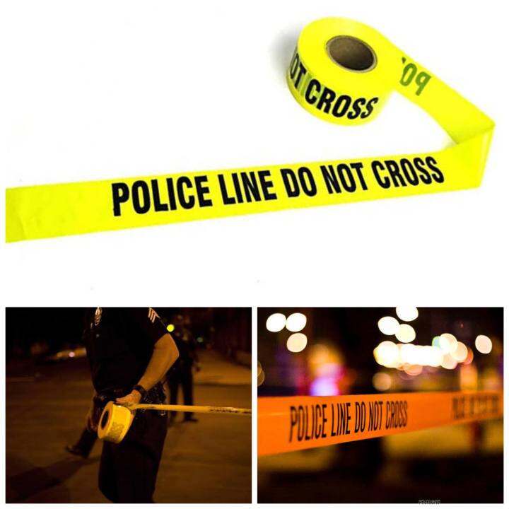 Barricade Police Line Do Not Cross Tape 300 meters | Lazada PH