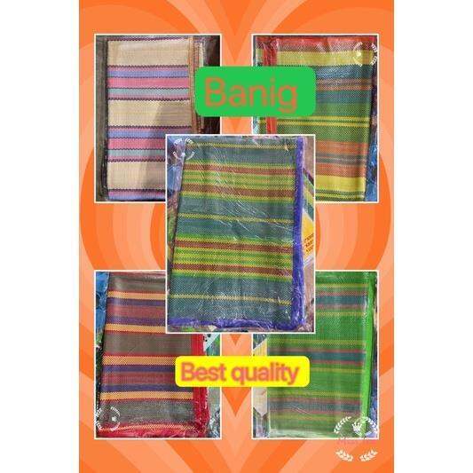 Banig Plastic Mat Sleeping Mat Quality and affordable! | Lazada PH
