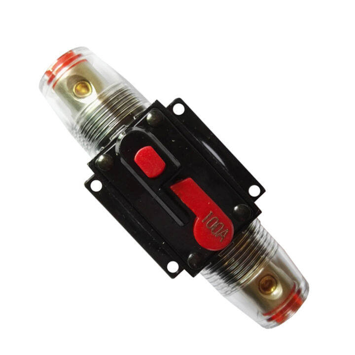 48V DC Resettable Circuit Breaker Professional Fuse Holder Switch Wear ...