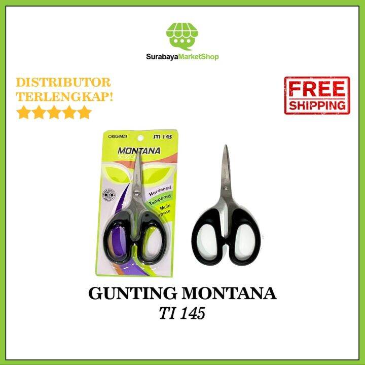 Gunting Montana STI 145 - Gunting Murah Kertas Anak Besar dan Kecil ...