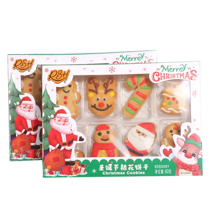 ZEJUN คริสต์มาสบิสกิตรูปการ์ตูนผลไม้น่ารัก 60กรัม | Lazada.co.th