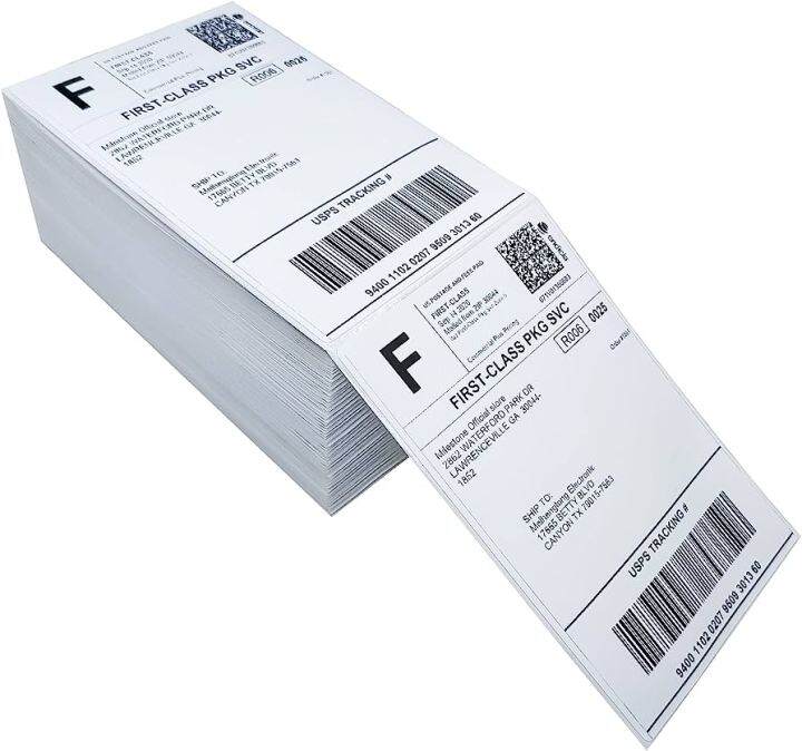 A6 Waybill (AWB) Sticker Thermal Sticker Paper Shipping Label 500pcs ...