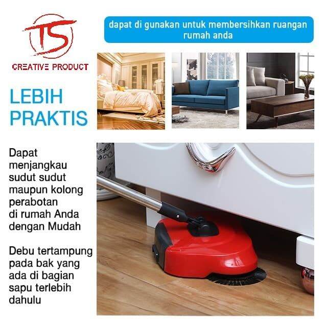 SAPU OTOMATIS VACUUM 360 DERAJAT SAPU MODERN SAPU VAKUM TANPA LISTRIK ...