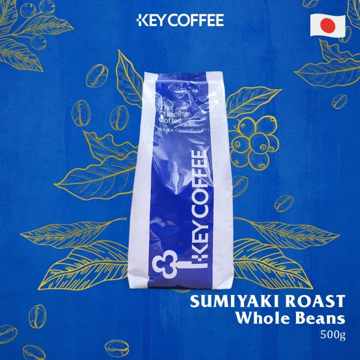 The new 2022 Key Coffee Sumiyaki Roast Whole Coffee Beans 500g | Lazada PH