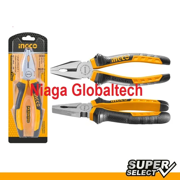 INGCO TANG KOMBINASI 6INCH 8INCH COMBINATION PLIER 6" 8" INGCO | Lazada ...