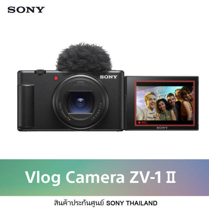 Sony ZV-1 II Vlog Camera (สินค้าประกันศูนย์โซนี่ไทย) | Lazada.co.th