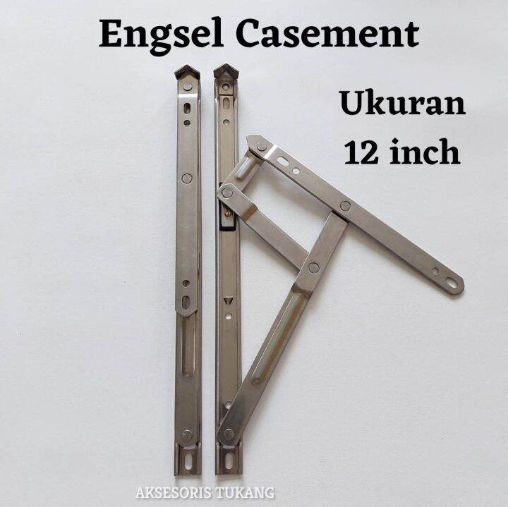 Engsel Casement Jendela Aluminium 12 Inch Inci | Lazada Indonesia