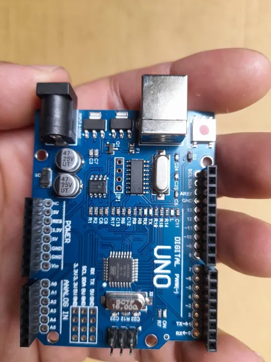 Arduino Uno R3 SMD ATmega328 แบบชิพฝังตัว พร้อมสาย USB Data Cable ...