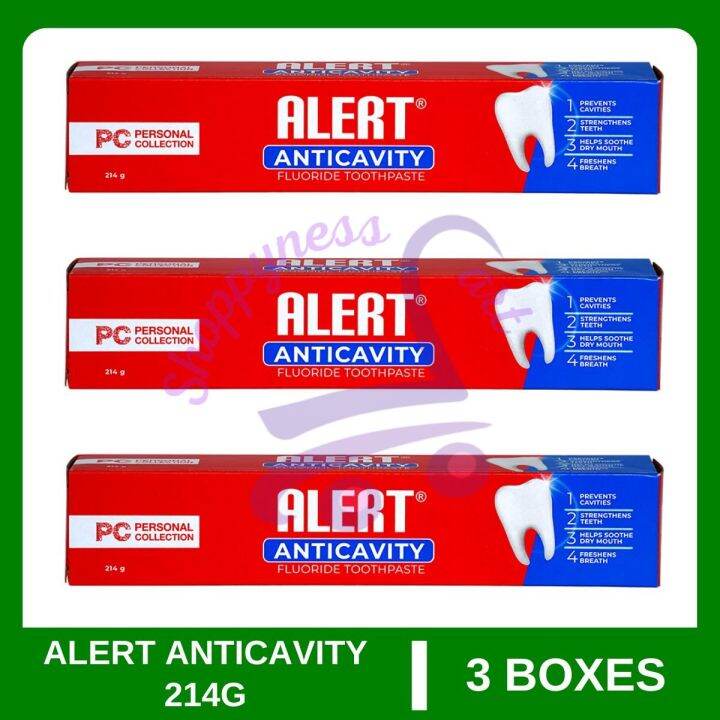 Personal Collection Alert Anticavity Toothpaste 214 grams Buy 2 take 1 ...