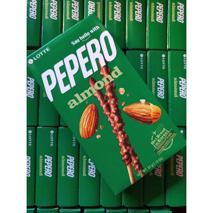 LOTTE PEPERO ALMOND 1BOX (40 PCS) | Lazada PH