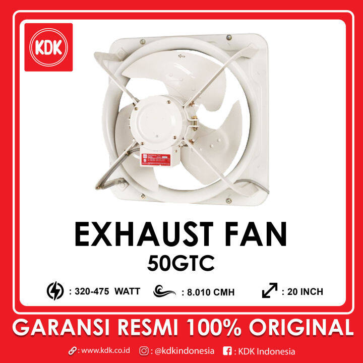 KDK 50GTC – Industrial Exhaust Fan 50cm 20 inch | Lazada Indonesia