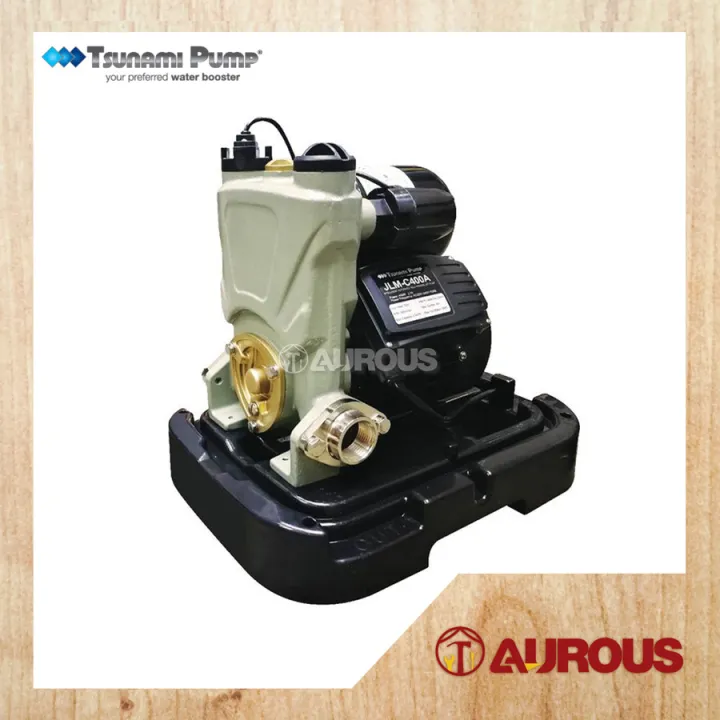 TSUNAMI AUTOMATIC SELF PRIMING JET PUMP JLM-C400A [WITH COVER] | Lazada