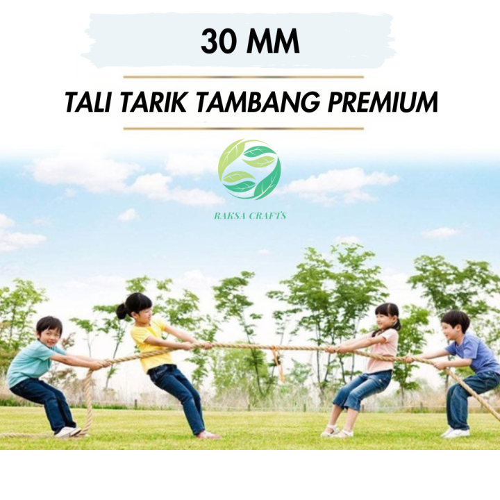 Tali Tarik Tambang Premium 30 MM PerMeter/ Tali Tambang Besar / Tali ...