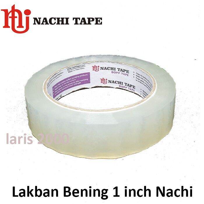 Lakban Bening / Selotip opp 1 inch Nachi | Lazada Indonesia