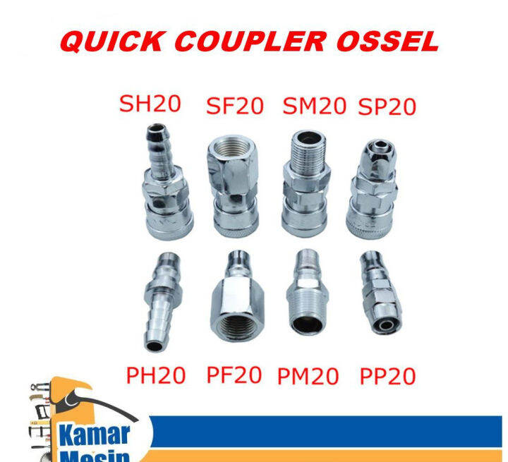 Quick Coupler Coupling Nepel Coupler Kompresor Quick Coupling Kompresor ...