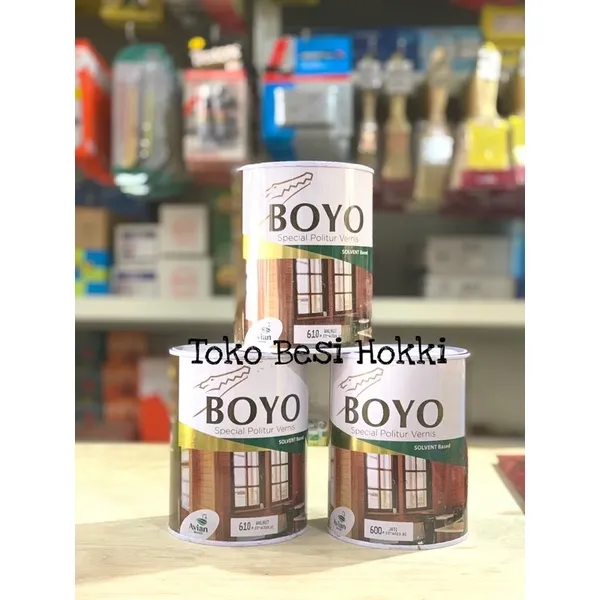 Cat Boyo Vernis / Cat Politur Boyo Avian 1kg | Lazada Indonesia