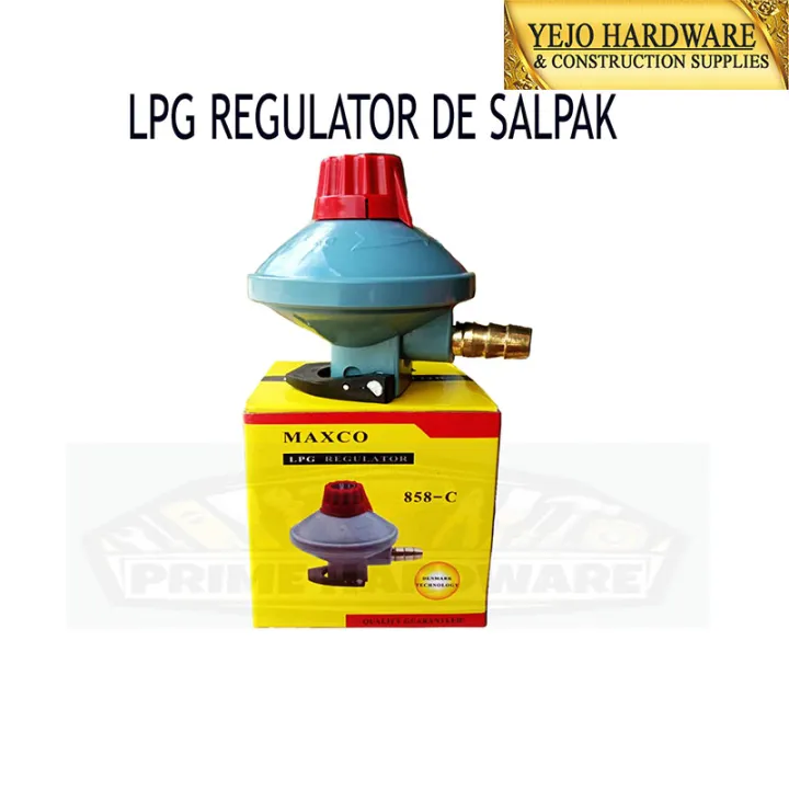 MAXCO LPG REGULATOR DE SALPAK 858-C 1pc High Quality By YEJO COD ...