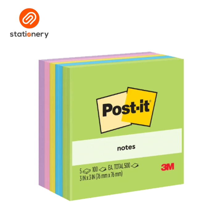 3M Post It Notes 100 Sheets (3X3) | Lazada PH