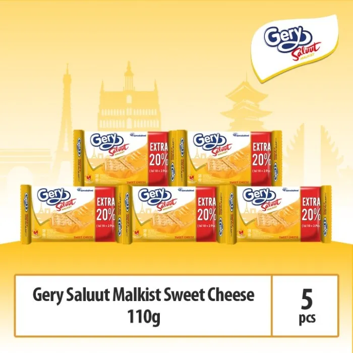 Gery Saluut Malkist Sweet Cheese | Lazada Indonesia Gery Saluut Malkist Sweet Cheese | Lazada Indonesia