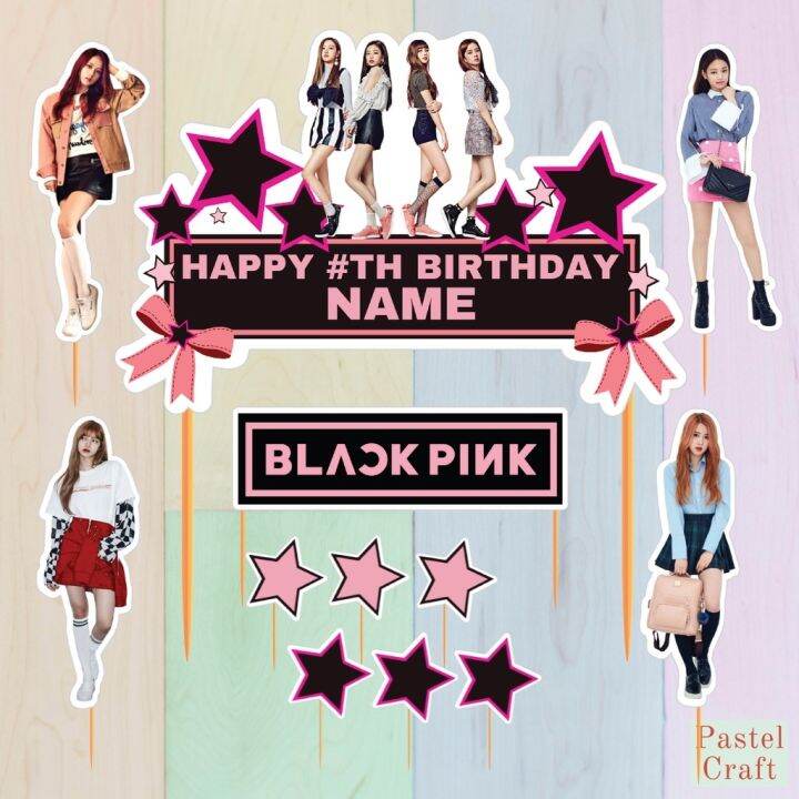 Blackpink Customized Cake Topper | Lazada PH