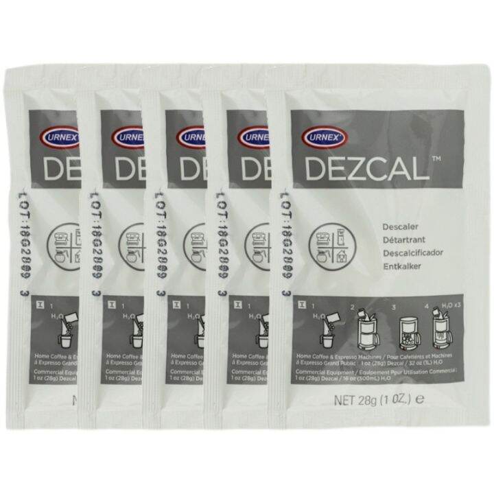 Urnex Dezcal Descaler - Espresso Coffee Machine Descaling Powder ...