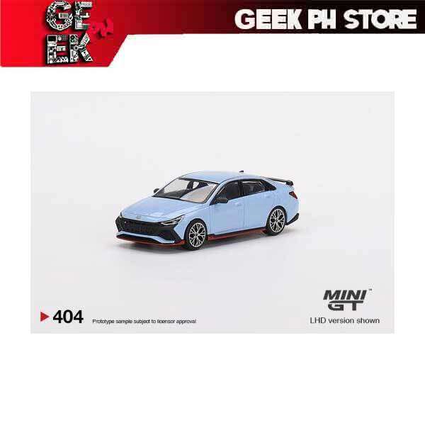 Mini GT Hyundai Elantra N Performance Blue LHD MGT00404-L | Lazada PH