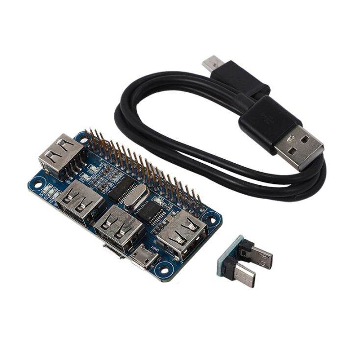 3X 4 Ports USB HUB HAT for Raspberry Pi 3 / 2 / Zero W Extension Board ...