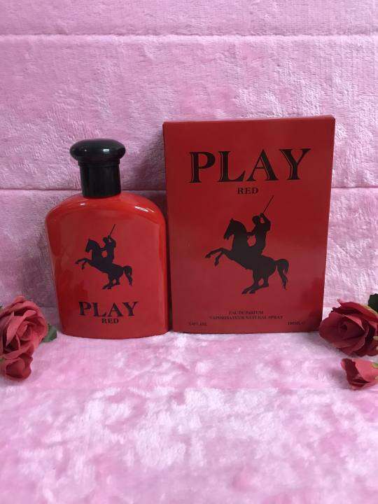NEW PLAY RED PERFUME SPRAY FOR MEN 100ML | Lazada PH