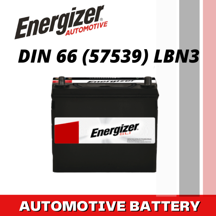 Energizer Automotive Battery DIN66 (57539) LBN3, Maintenance Free ...