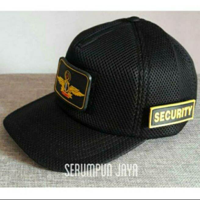 TOPI SECURITY WINGS - TOPI SECURITY LOGO WINGS 3PATCH VELCRO JARING ...