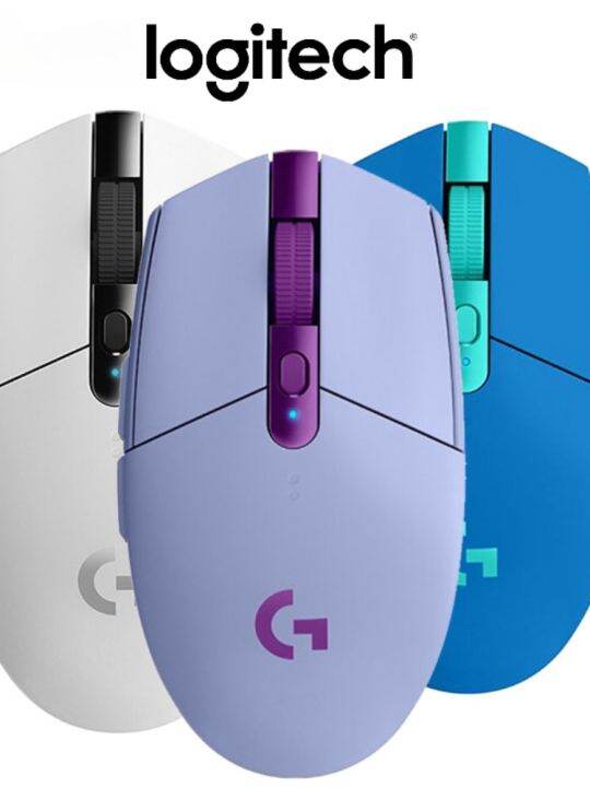 Logitech G304 / G305/G102 Wireless Gaming Mouse PC Gamer 12000DPI Hero Sensor RGB Usb For Laptop ...