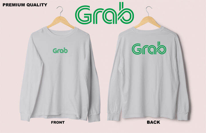 GRABb FOOD GRABRIDER Longsleeve Uniform For Men Women Premium Quality ...